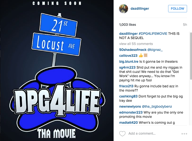 Daz Dillinger Reveals Tupac, Nate Dogg & Suge Knight DPG 4 Life Cast ...