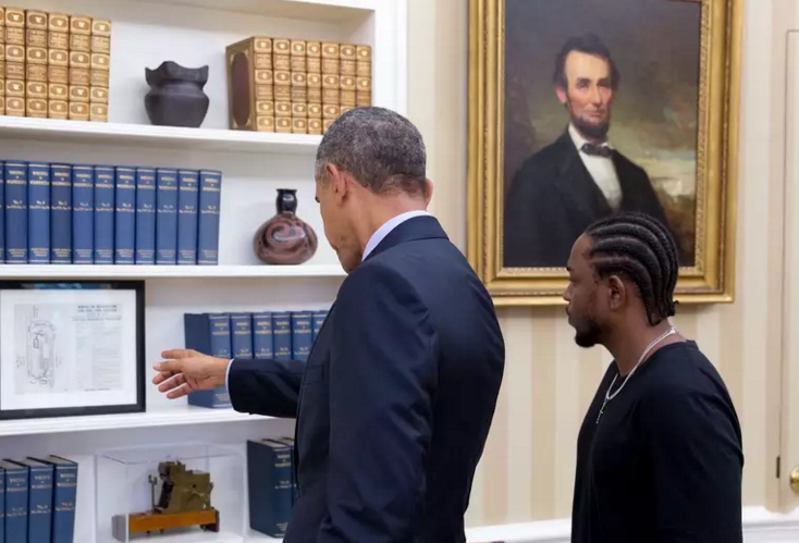Kendrick Lamar Visited Barack Obama In The Oval Office