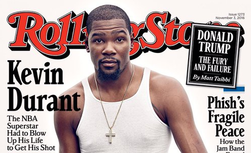 Kevin Durant Covers Rolling Stone