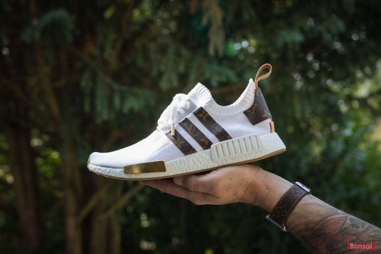Craig David's Custom Louis Vuitton adidas NMDs Are Too Lit [Photos ...