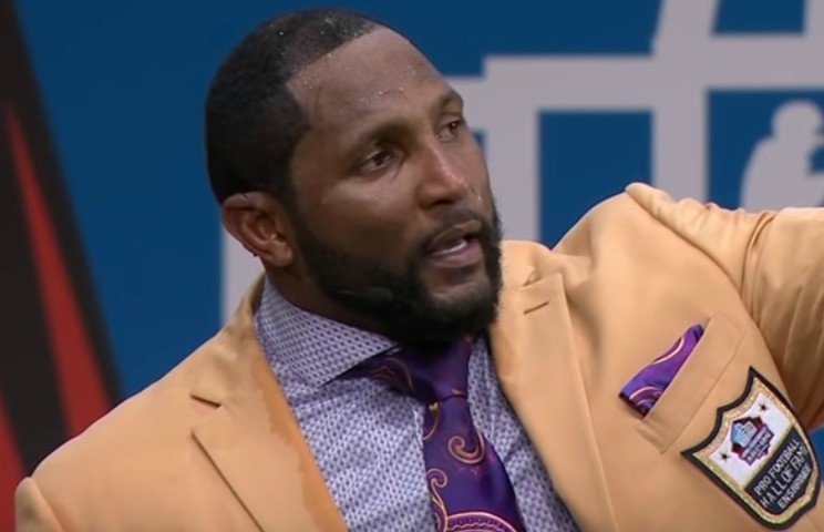 Ray Lewis' Intense Pro Football HOF Speech Was Over The Top
