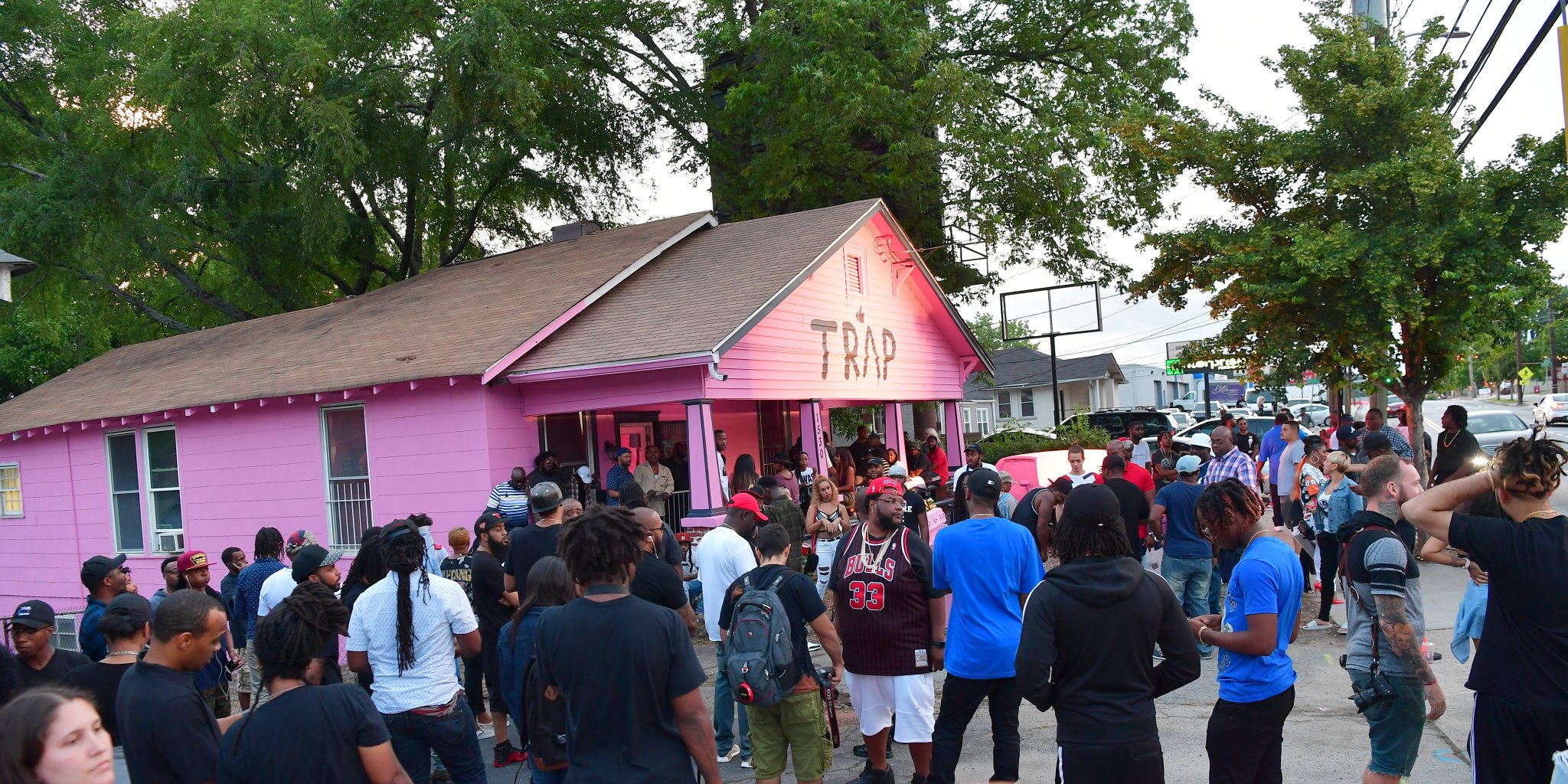 2 Chainz' Pink Trap House Gets A Haunted Makeover For Halloween '18