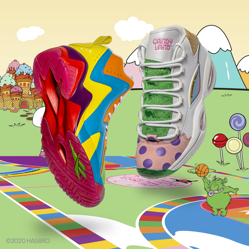 Reebok & Hasbro Team Up For A Sweet 'Candy Land' Collaboration