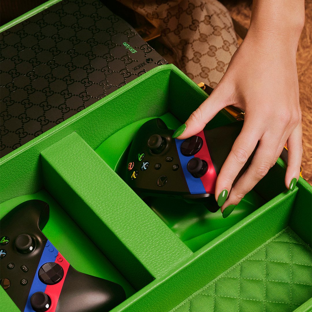 Xbox Unveils Its Limited Edition Gucci Bundle [Photos]