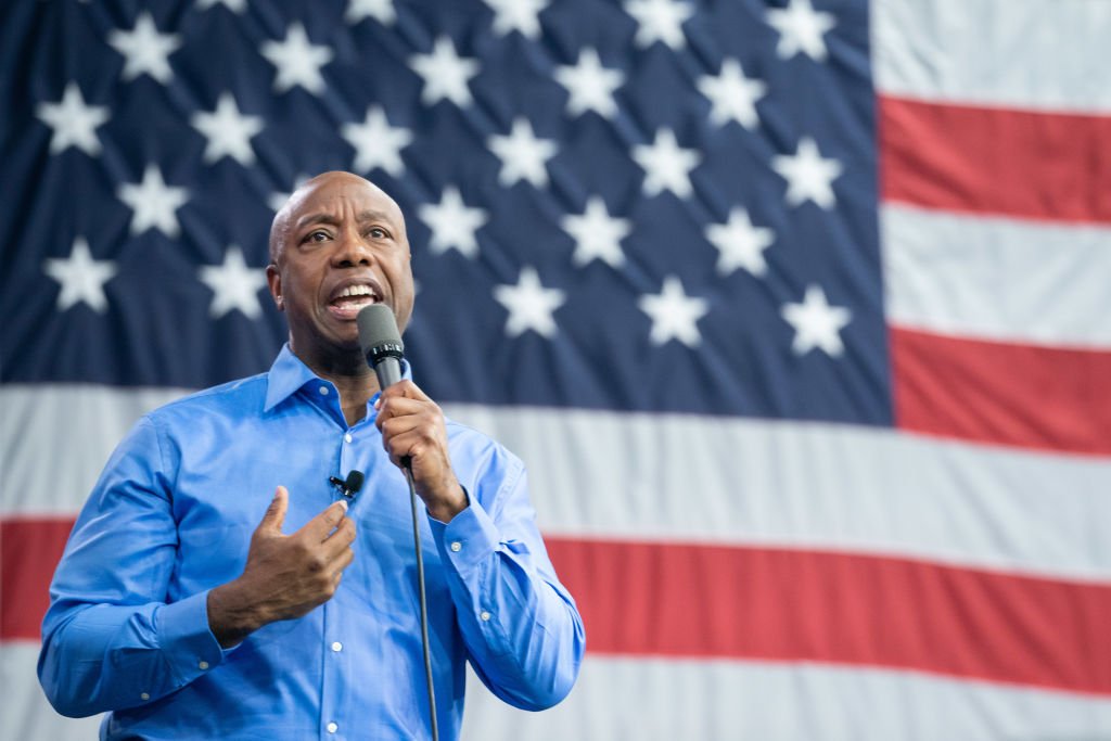 GOP Sen. Tim Scott Declares 2024 POTUS Run, Nation Yawns