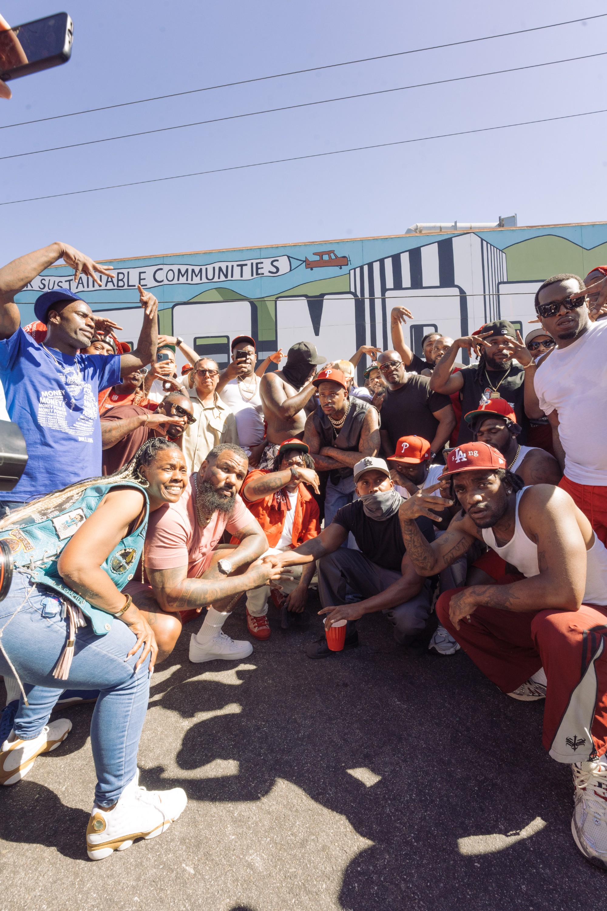 YG Hosts Peace Walk In Compton For Rival Compton Gangs