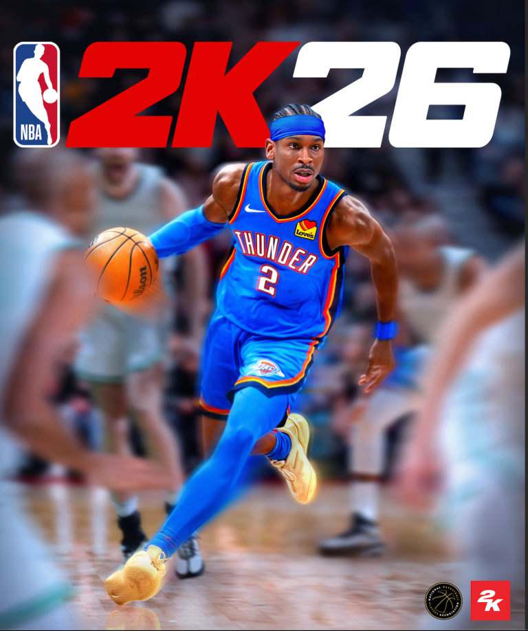 Shai Gilgeous-Alexander Lands Cover of 'NBA 2K26'