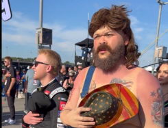Druski Is Unrecognizable In Whiteface For New NASCAR Skit