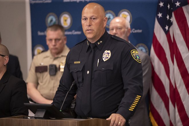 Chief Mark Bruley Says ICE Is Targeting Off-Duty Officers of Color